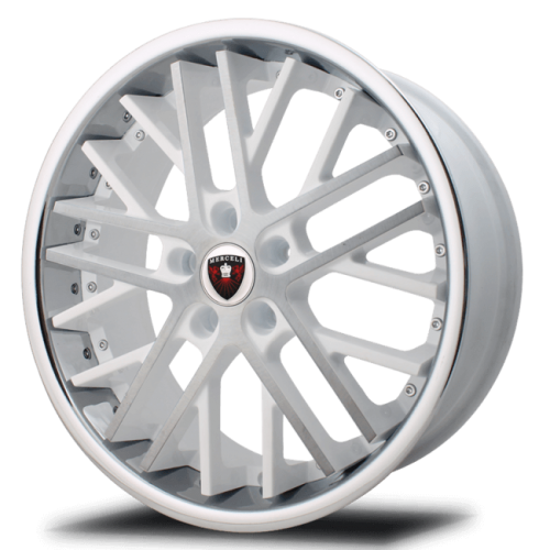 Merceli M20 Machined Face With White Accent And Chrome Lip | Lowest ...