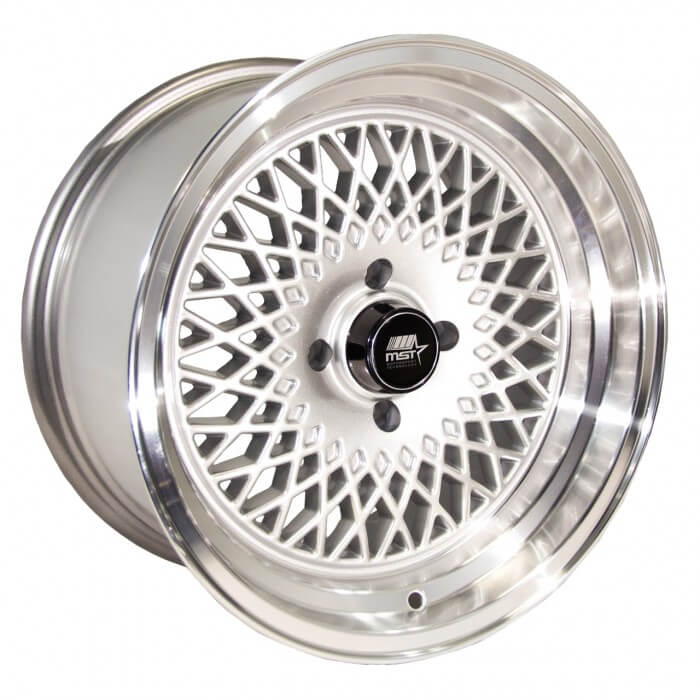 MST Tuner MT05 Silver with Machined Lip | Lowest Prices | Extreme Wheels