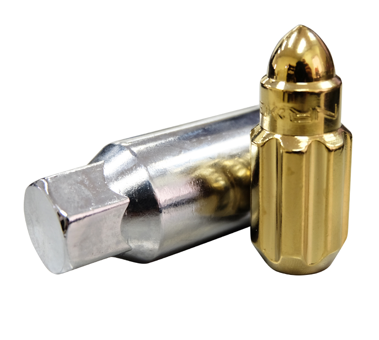 500 Series Steel Lug Nut Bullet Set
