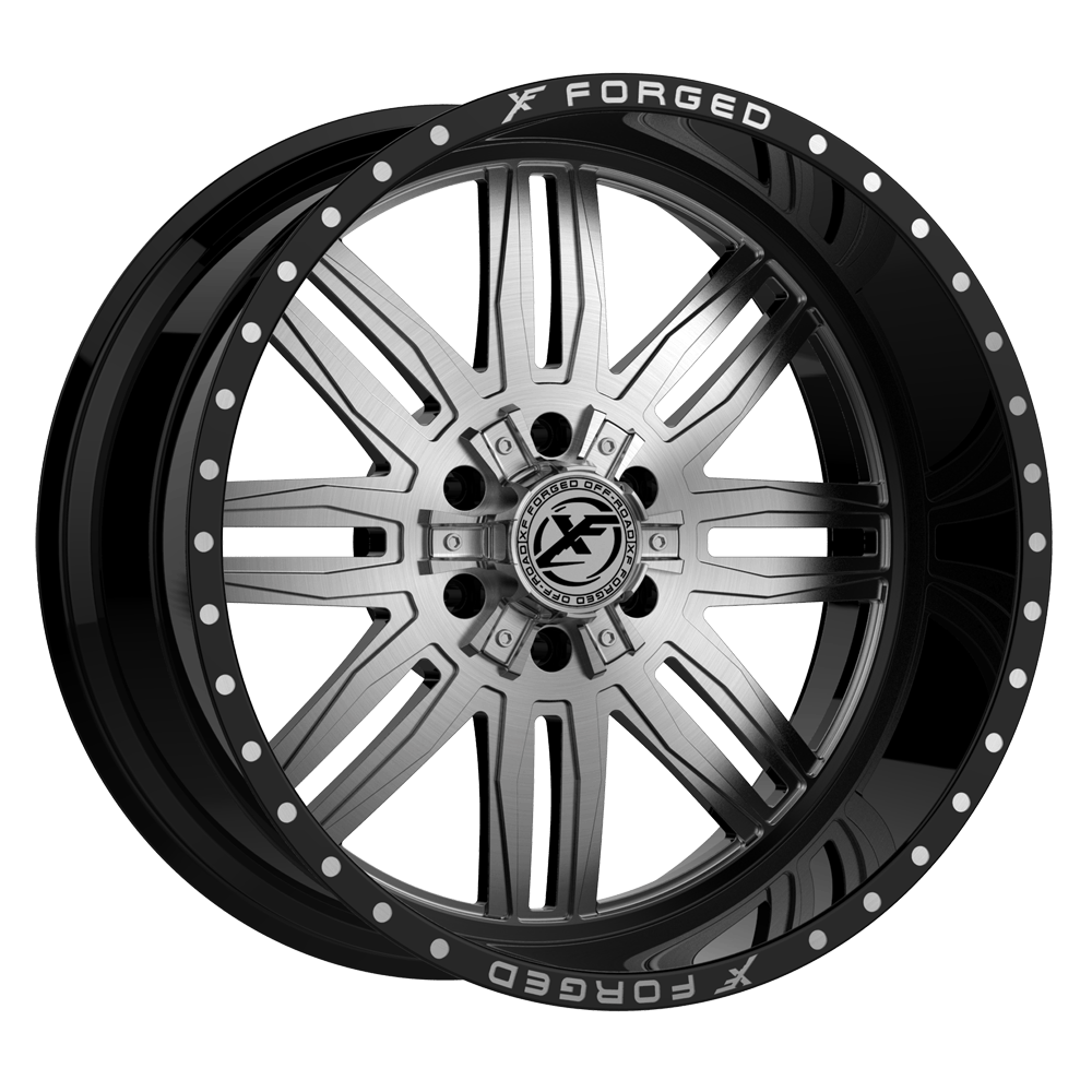 XF Offroad Forged XFX-303 Gloss Black and Brushed | Lowest Prices ...