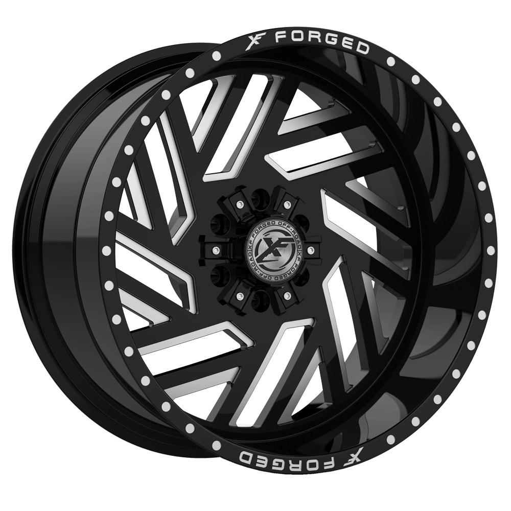 XF Offroad Forged XFX-304 Black with Milled Windows | Lowest Prices ...