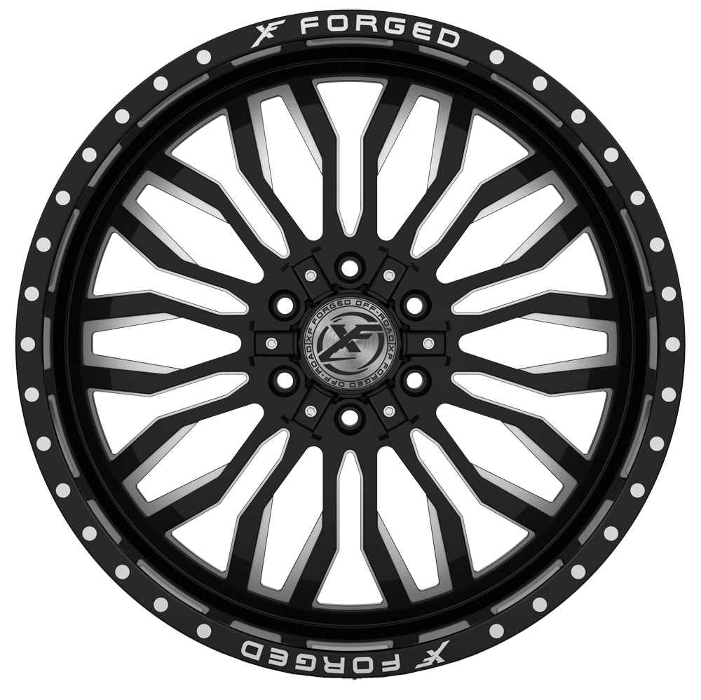 XF Offroad Forged XFX-305 Black with Milled Windows | Lowest Prices ...