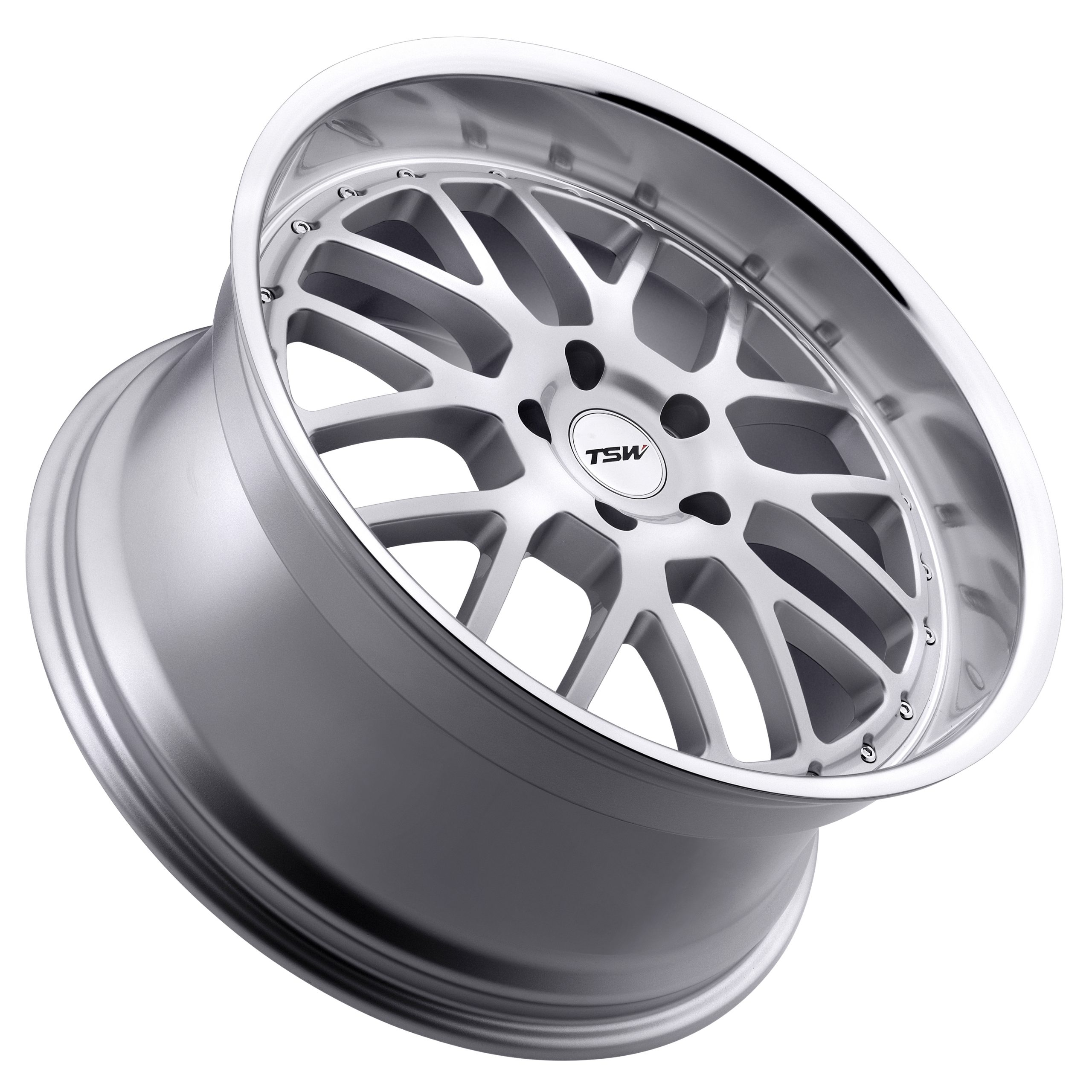 TSW Valencia Silver W/Mirror Cut Lip | Lowest Prices | Extreme Wheels