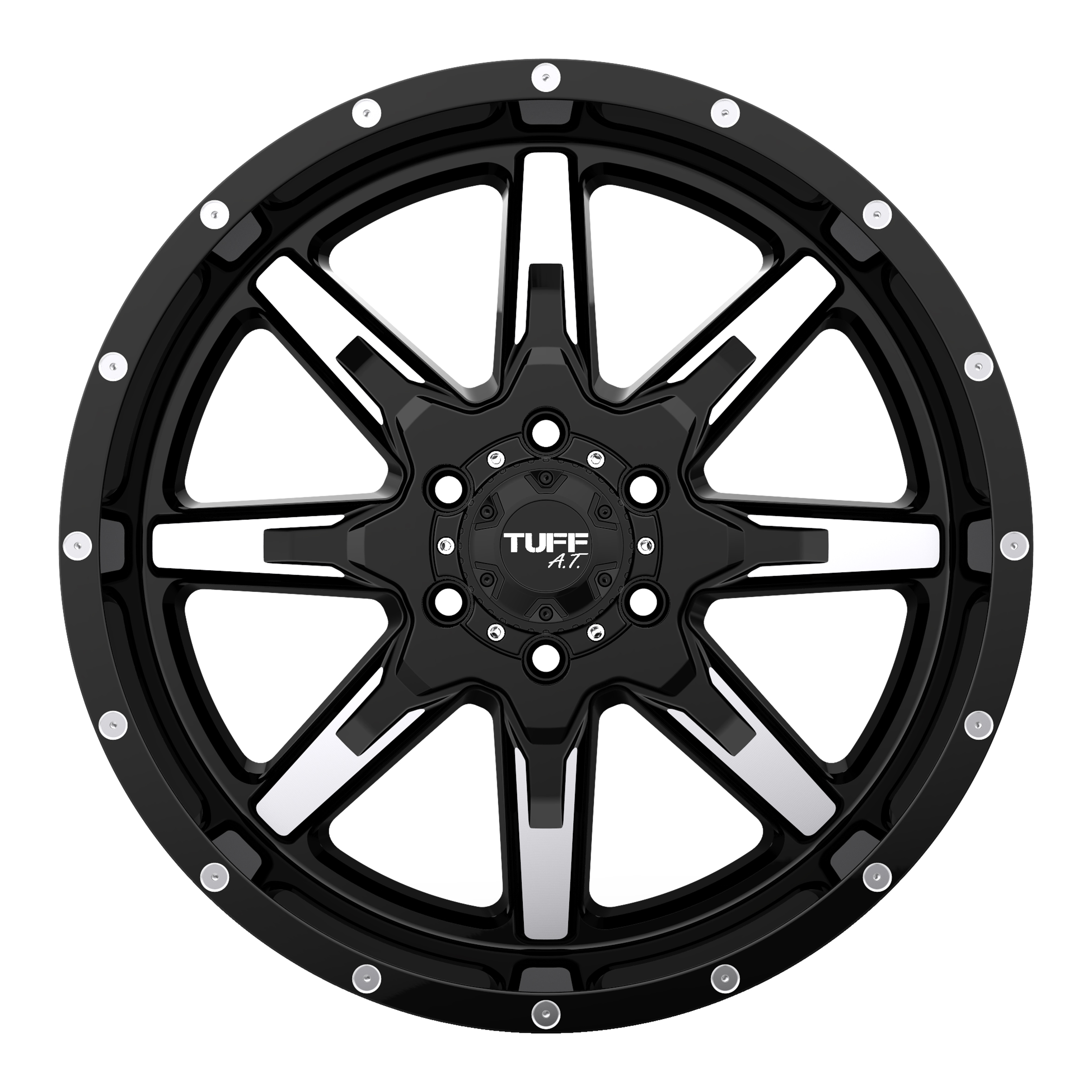 Tuff T15 22x10 (+5) 6x139.7 | Lowest Prices | Extreme Wheels