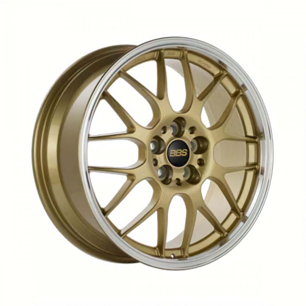 BBS RG-R Gold Center Polished Lip | Lowest Prices | Extreme Wheels