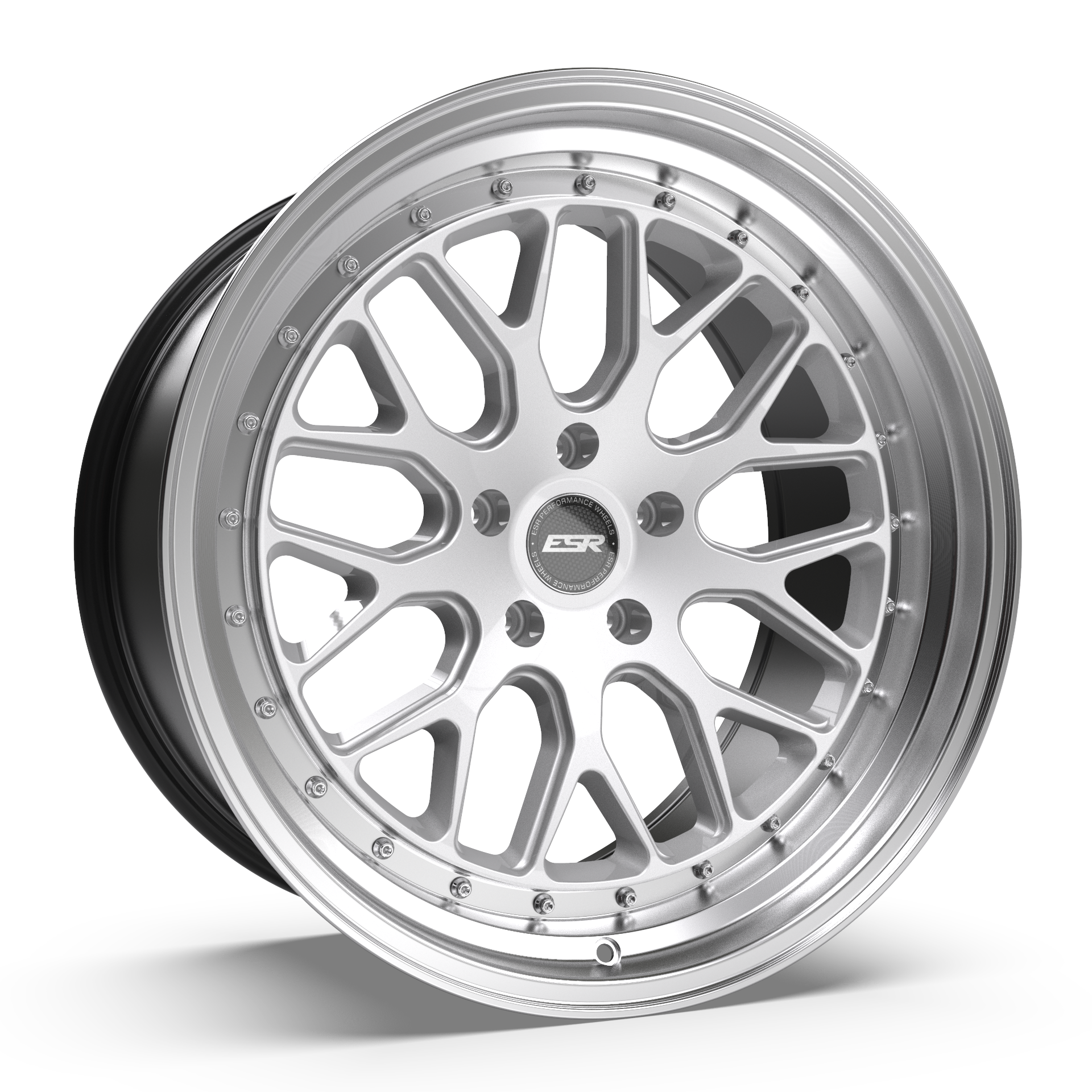 ESR CS1 Hyper Silver with Machined Lip | Lowest Prices | Extreme Wheels