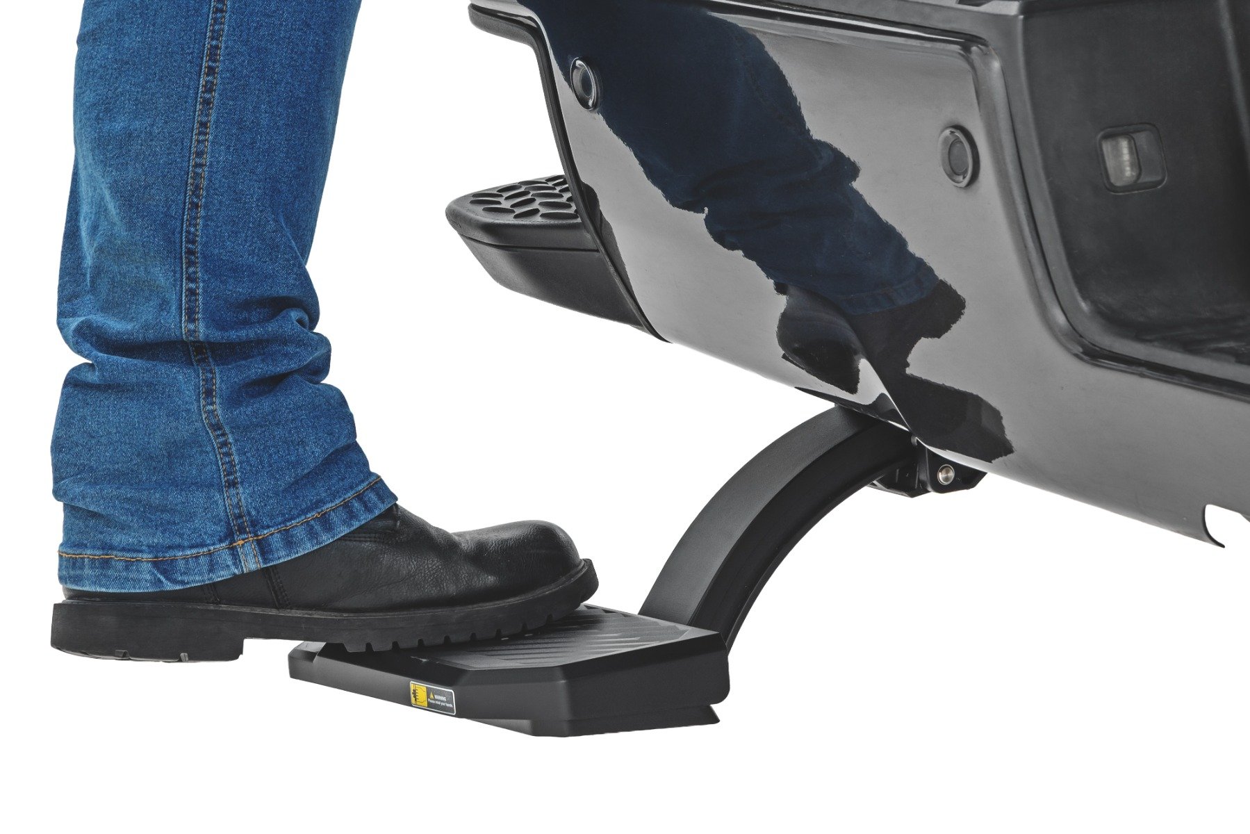 Retractable Bed Step | Manual Pull | Chevy/GMC 2500HD/3500HD (11-14 ...